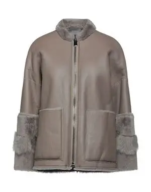 Lorena Antoniazzi Coat Size Ovine Leather