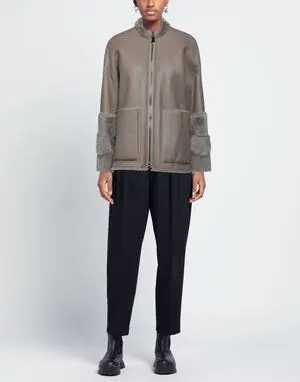 Lorena Antoniazzi Coat Size Ovine Leather