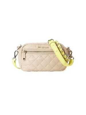 Mz Wallace Women's Mini Crosby Crossbody Bag - Buff - Buff