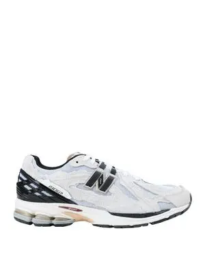 NEW BALANCE 1906dc Sneakers In Soft Leather And Textile Fibers - Light Grey
