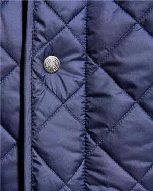 Peter Millar Peter Millar Suffolk Quilted Travel Coat Navy