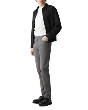 Theory Raffi Slim Fit Trousers - Carbon
