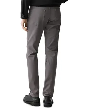 Theory Raffi Slim Fit Trousers - Carbon