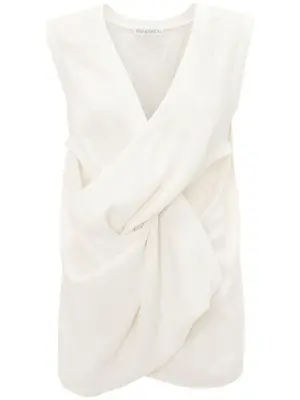 JW Anderson Twist-front Sleeveless Top