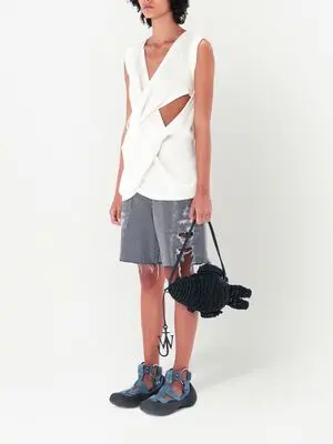JW Anderson Twist-front Sleeveless Top