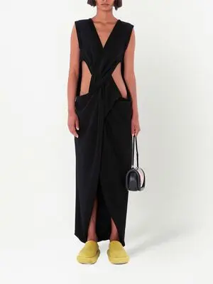 JW Anderson Twist-front Maxi Dress