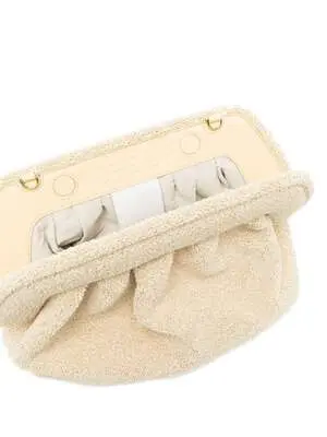 THEMOIRE Re-fur Clutch - Yellow