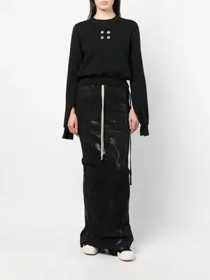 Rick Owens Eyelet-embellished Sweatshirt