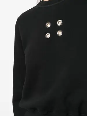 Rick Owens Eyelet-embellished Sweatshirt