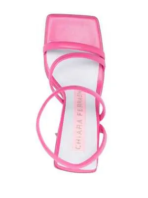 CHIARA FERRAGNI Star-heel Sandals - Pink