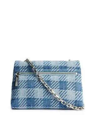 Ami Paris Mini Voulez-Vous Shoulder Bag In Blue - 30% Off