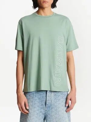 Balmain Logo-embossed Cotton T-shirt