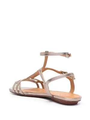 Chie Mihara 15mm Leather Open Toe Sandals