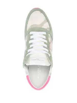 Philippe Model Camouflage-pattern Sneakers - Green