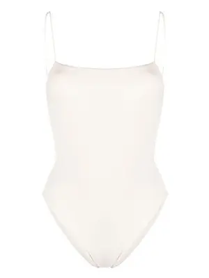 ST. AGNI Ziah Backless One Piece Swimsuit - Neutrals