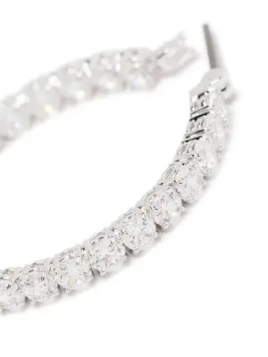 SWAROVSKI Matrix Hoop Earrings