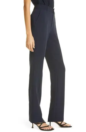 Cinq À Sept Kerry Straight-leg Trousers - Navy