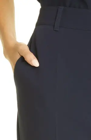 Cinq À Sept Kerry Straight-leg Trousers - Navy