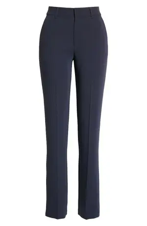 Cinq À Sept Kerry Straight-leg Trousers - Navy