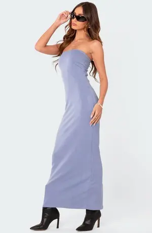 EDIKTED Strapless Dress