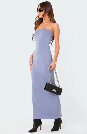 EDIKTED Strapless Dress