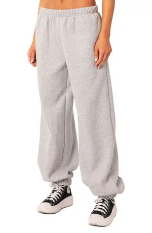Edikted Drop Shoulder Sweatpants For Women