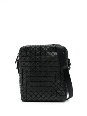 Issey Miyake Geometric Messenger Bag - Black