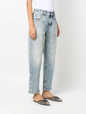 Brunello Cucinelli Acid Wash Boyfriend Jeans