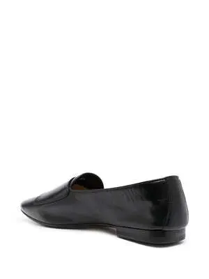 HENDERSON BARACCO Buckle-strap Leather Slippers