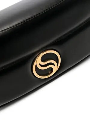 Stella McCartney S-wave Crossbody Bag - Black