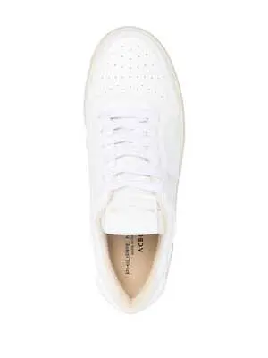 Philippe Model Lyon Lace-up Sneakers - White