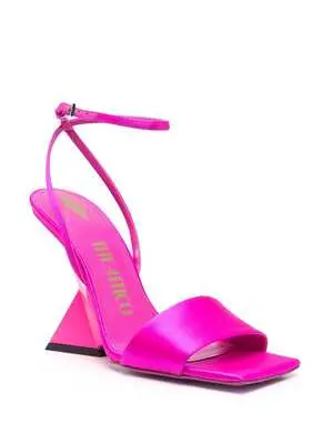 Attico Open-toe Block-heel Sandals - Pink