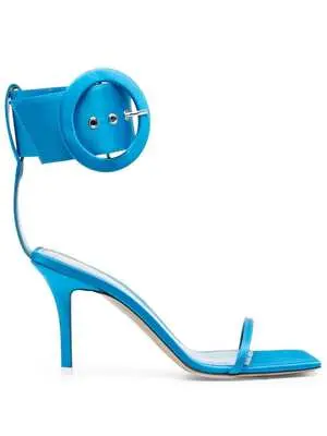Attico Buckle-detail Sandals - Blue