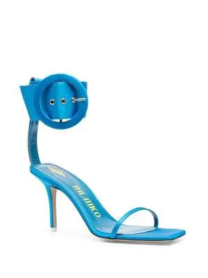 Attico Buckle-detail Sandals - Blue