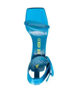Attico Buckle-detail Sandals - Blue