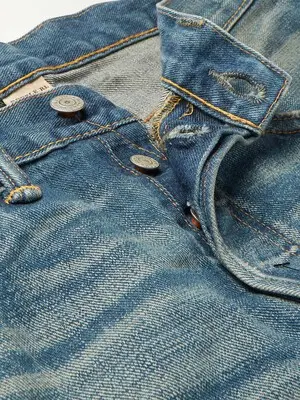 Ralph Lauren Ridgway Slim-fit Selvedge Denim Jeans - Blue