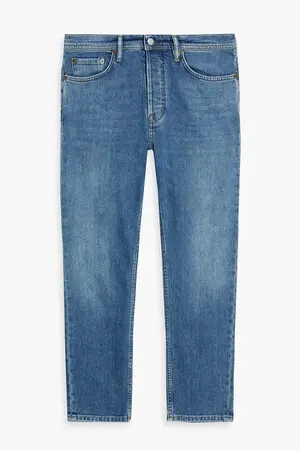 Acne Studios Slimfit Cropped Denim Jeans - Mid Denim