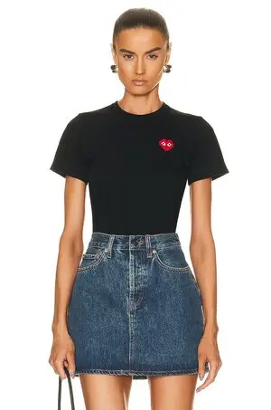 Play Comme Des Garcon Distressed T-shirts For Women