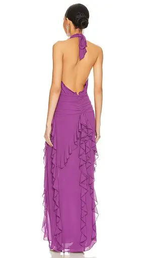 Nbd Celenia Maxi Dress - Purple