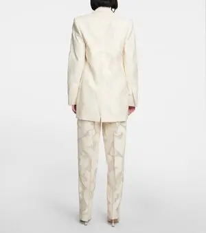 THE MANNEI Caen Jacquard Cotton Blazer