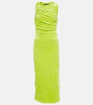 Versace Velvet Midi Dress