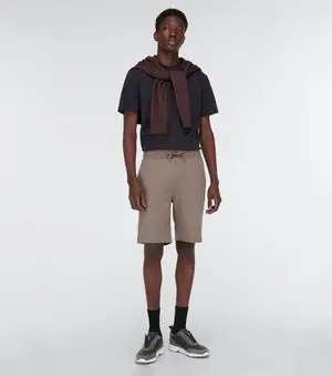 Loro Piana Cotton Jersey T-shirt - Blue