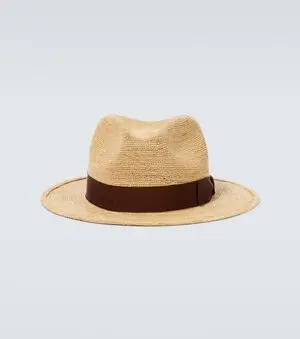Borsalino Panama Straw Hat - Beige