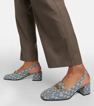 JIMMY CHOO Diamond Tilda 45 Slingback Pumps - Blue