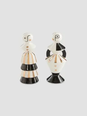 Jonathan Adler Vienna Salt & Pepper Shakers Set - White