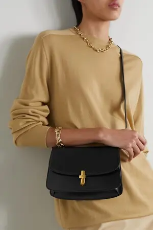 THE ROW Sofia Leather Shoulder Bag