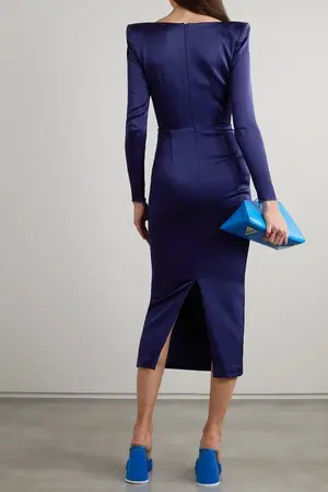 Alex Perry Manor Satin-crepe Midi Dress