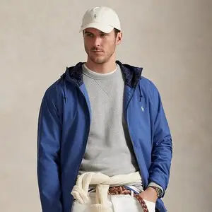 Ralph Lauren Twill Hooded Jacket - Old Royal