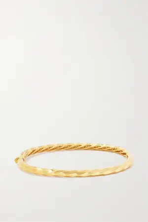 David Yurman Net Sustain Cable Edge 18-karat Recycled Diamond Bracelet