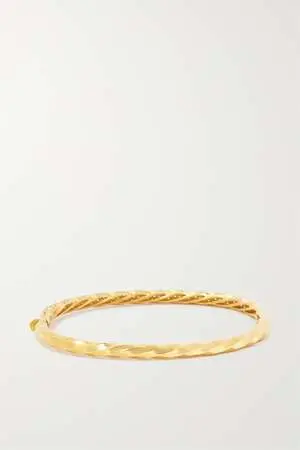 David Yurman Net Sustain Cable Edge 18-karat Recycled Diamond Bracelet